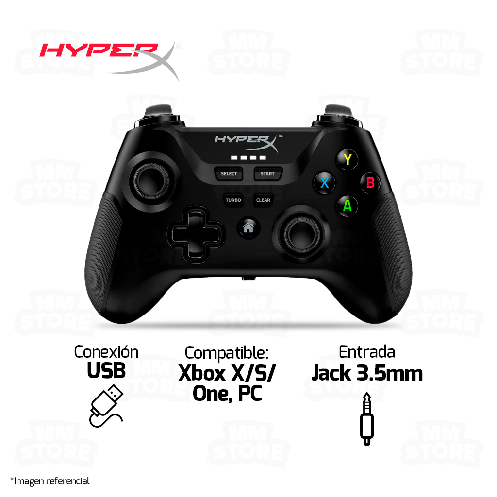 GAMEPAD HYPERX CLUTCH GLADIATE | USB | PC - XBOX X/S/ONE